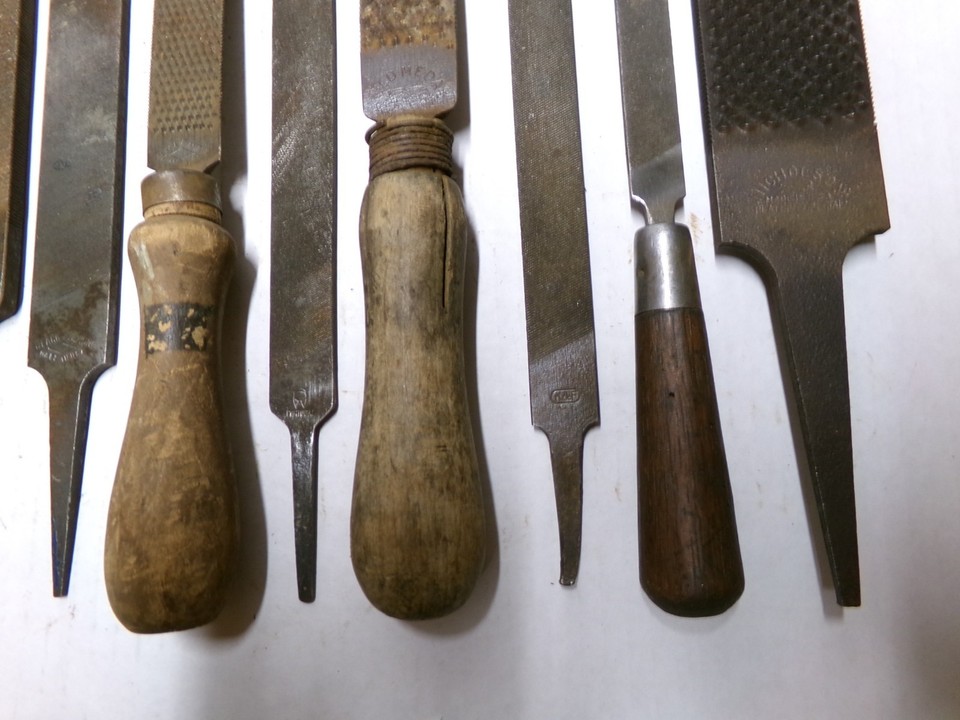 Vintage Lot of Metal Hand Files Rasps Heller Nicholson Black Diamond | eBay