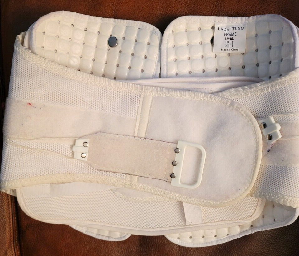 LACE IT LSO Frame Clamshell Back Lumbar Spine Brace size MEDIUM (30 ...