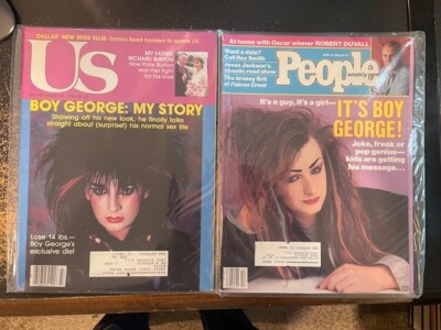 BOY GEORGE - People / US - 1984 magazines | eBay