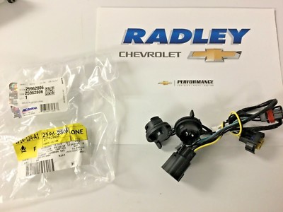 OEM NEW Head Light Socket Wiring Harness Front Right or Left Silverado ...