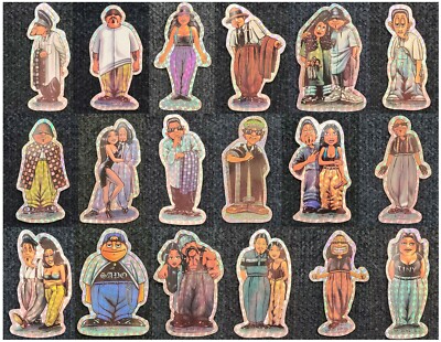 1998 New 2"x 3" Vending Machine HOMIES Die-Cut Stickers (18 selections ...