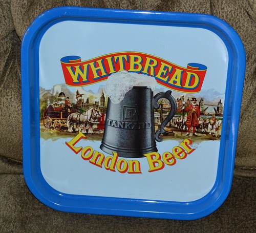 VTG Advertising Whitbread London Beer Tankard Tray N | eBay