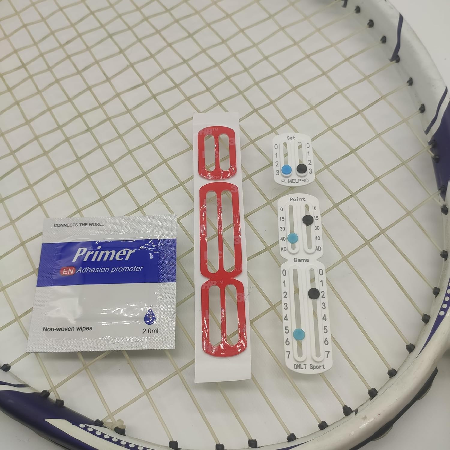 Score Keeper for Tennis Racket and Padel,Easily Mounted Small Score ...