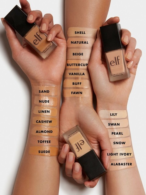 ELF Oil Foundation Flawless Finish Spf15 Sunscreen Caramel 83114 for ...