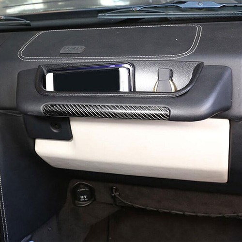 7Pcs Dry Real Carbon Fiber Interior Trim Kits For Benz W463 G550 G500 ...