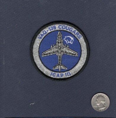 Original VAQ-139 COUGARS US NAVY Grumman EA-6B PROWLER Squadron Bullet ...