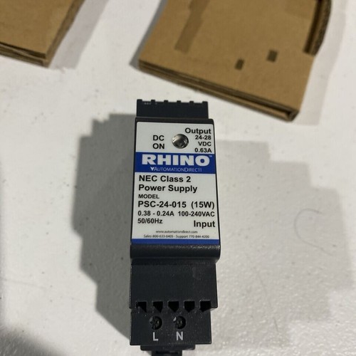 RHINO PSC-24-015 POWER SUPPLY NEC CLASS 2 | eBay