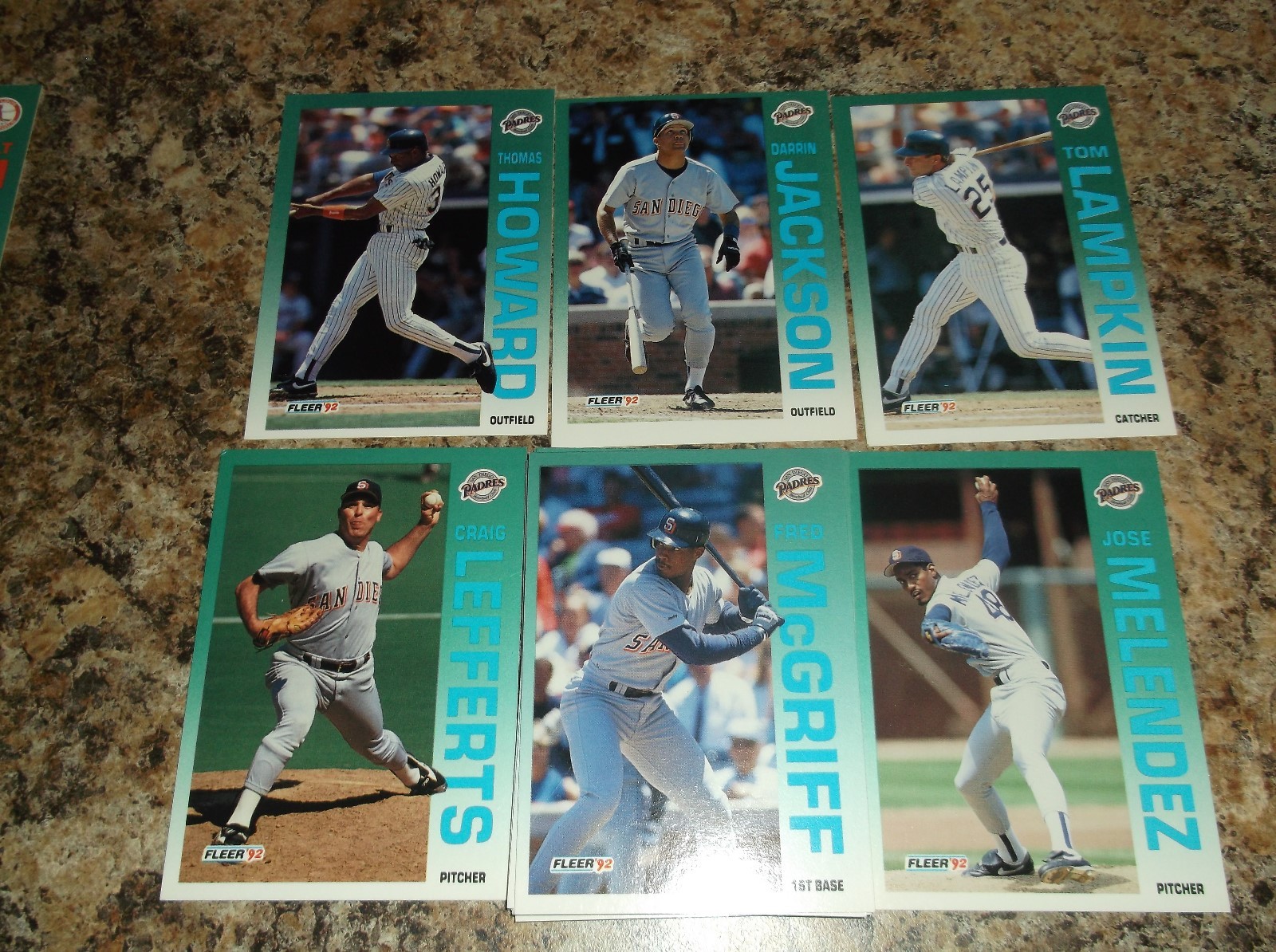 1992 FLEER BASEBALL # 607 THOMAS HOWARD BASEBALL CARD | eBay