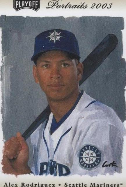 2003 Playoff Portraits - Alex Rodriguez #139 Beige /250 for sale online ...
