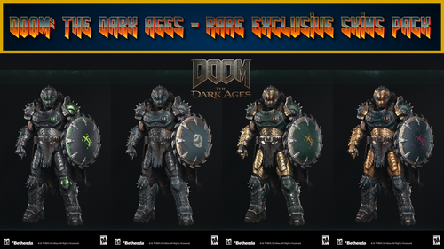 Slayer&Shield Skins Bundle for DOOM:The Dark Ages+Xbox Game Pass ...