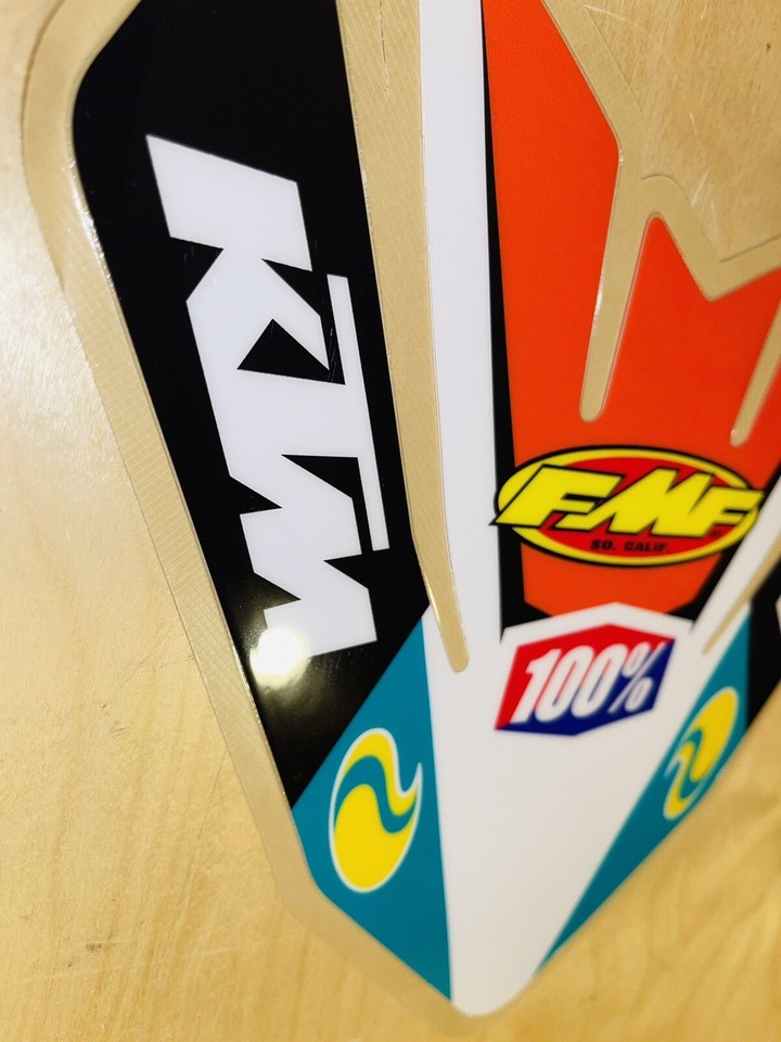 KTM Front Fender Graphics 125 250 300 350 450 XC EXC XCF SX SX-F 2023 ...
