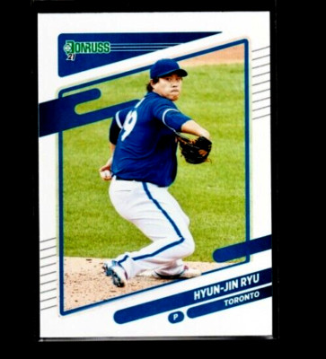 Hyun-Jin Ryu - 2021 Donruss #167 Toronto Blue Jays Baseball card | eBay
