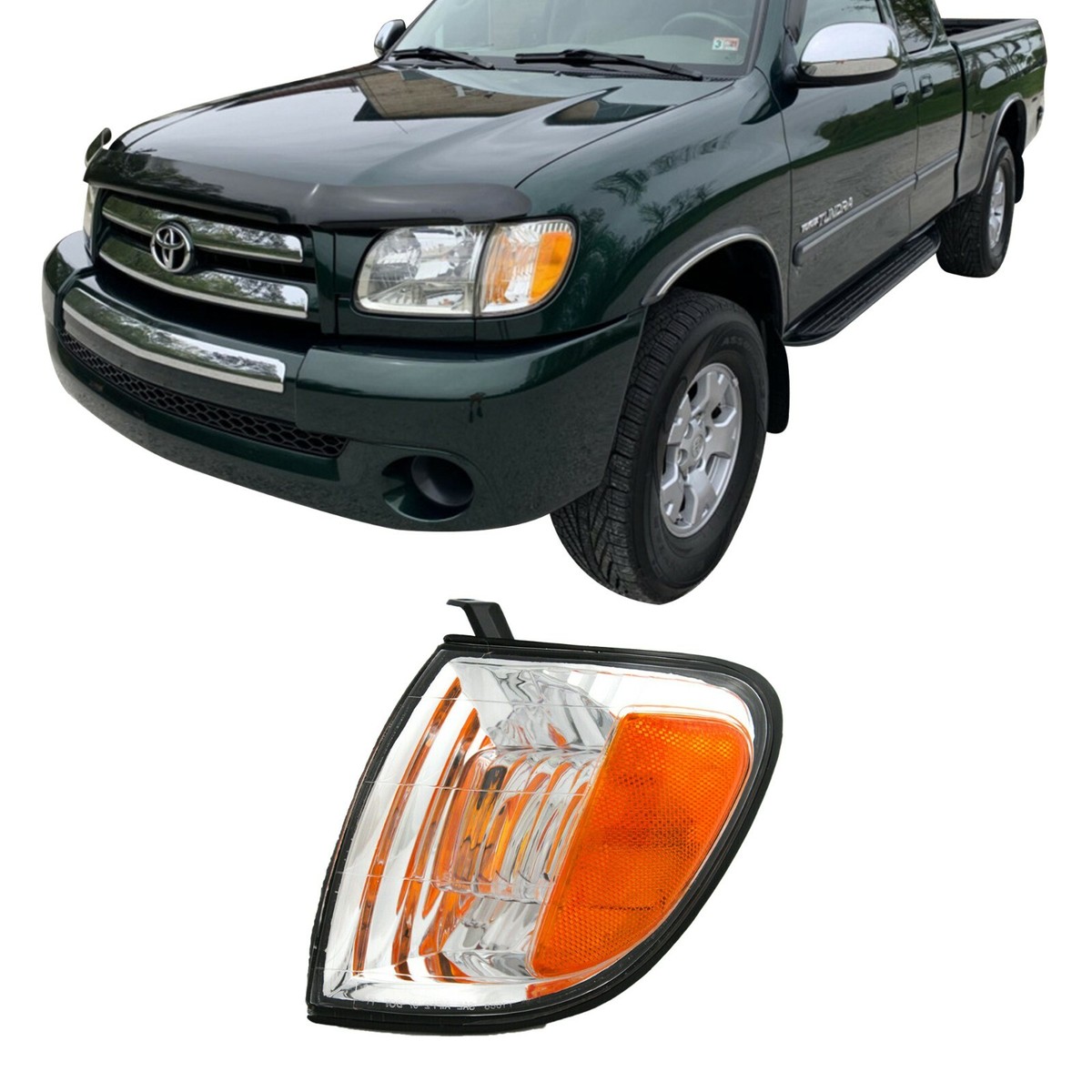 2002 Toyota Tundra Headlights For 00-03 Toyota Tundra Base SR5 Limited ...