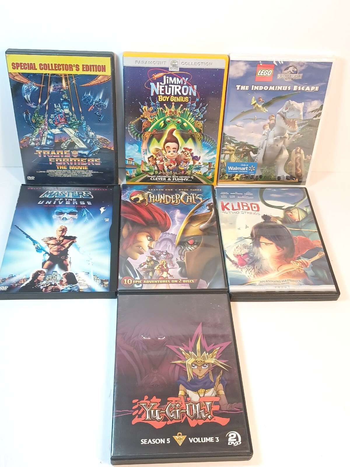 Lot of 7 Animated Boys Kids Movies DVD Children’s Adventure | eBay