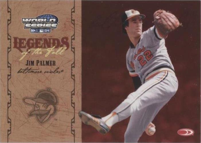 2004 Donruss World Series - Legends of the Fall Jim Palmer #LF-12 /500 ...