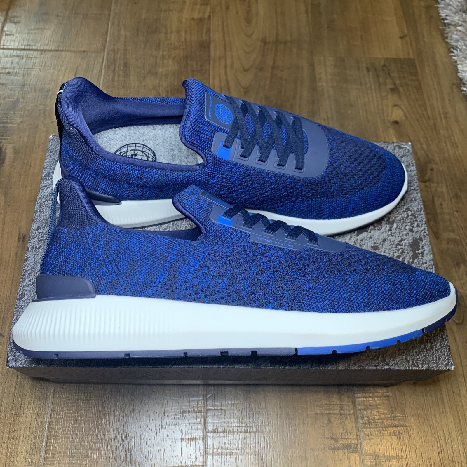 Peter Millar Hyperlight Apollo Sneaker Shoes MF21EF11 True Blue Mens ...