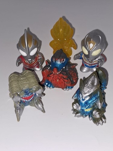 Ultraman & Kaiju Finger Puppet 6-Piece Set Bundle | eBay
