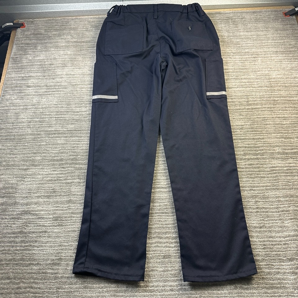 FedEx Stan Herman VF Imagewear Pants Mens 30x30 Blue High Rise Zip Fly ...
