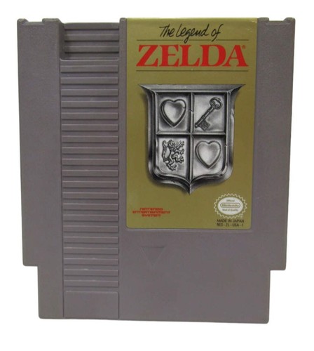 NES, Legend Of Zelda [Classic Series] Gray Cartridge Only | eBay