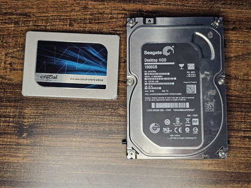 Pc Storage Memory Seagate 1000gb - Crucial 250gb | eBay