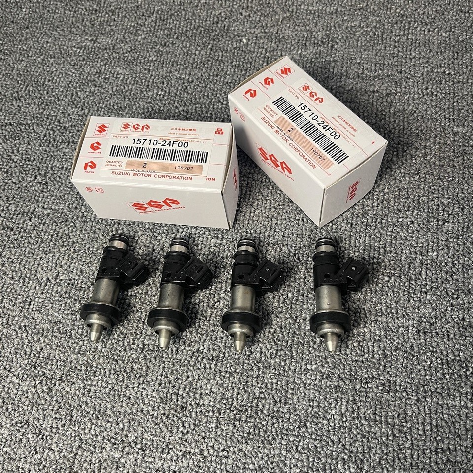 4X Fuel Injectors For Suzuki GSXR 600 750 1000 Hayabusa GSX1300 R RZ ...