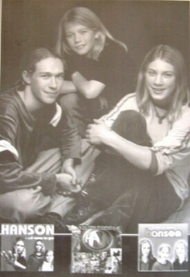 HANSON POSTER Collage RARE HOT NEW 24X36 | eBay