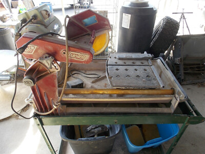 Masonry & Tile Saws - Mk 101