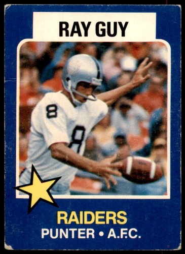 1975 TOPPS RAY GUY 20 FAIR WONDER BREAD FOOTBALL OAKLAND RAIDERS | eBay