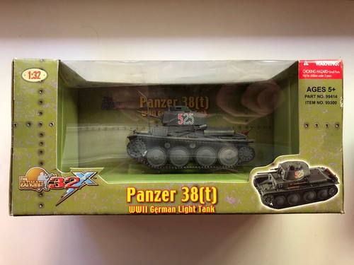21st Century Toys Panzer 38(t) Ultimate Soldier WWII German Tank 1:32 ...