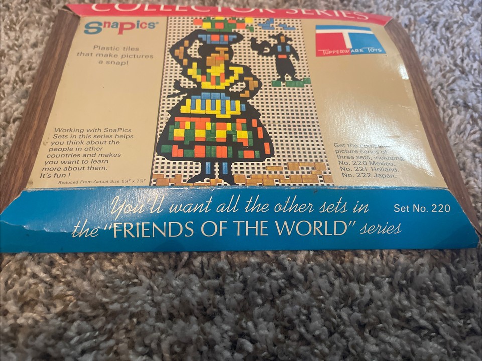 Vintage unused Tupperware Tupper tous snap pics set 220 rare | eBay