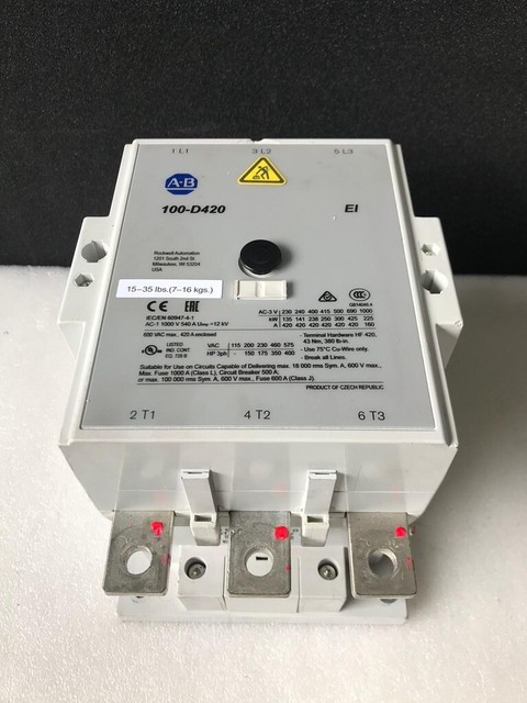 Allen Bradley 100-D420ED11 IEC Auxiliary Contact Block for sale online ...