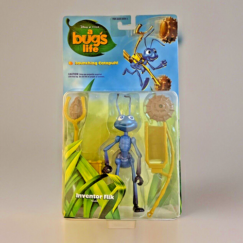 Disney Pixar A Bug's Life Action Figure "Inventor Flik - Launching ...