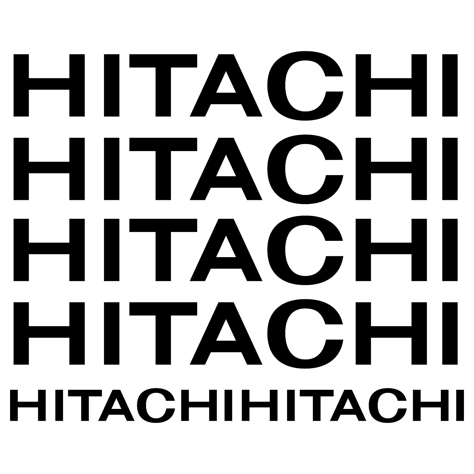 HITACHI aufkleber sticker bagger excavator 6 Stücke Pieces | eBay