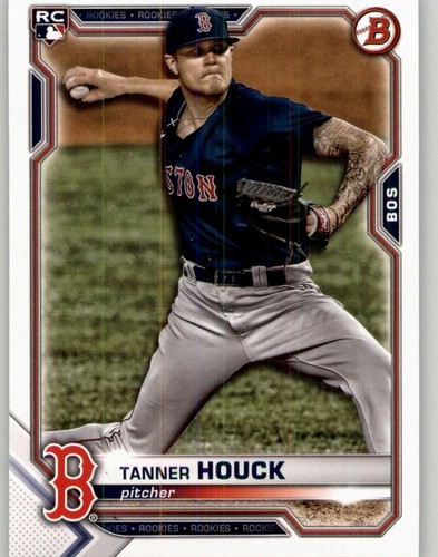 2021 Bowman Tanner Houck Rookie #21 RC Boston Red Sox | eBay