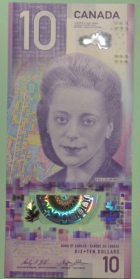 NEW Canada $10 Dollars Vertical Banknote - Viola Desmond 2018 UNC! | eBay