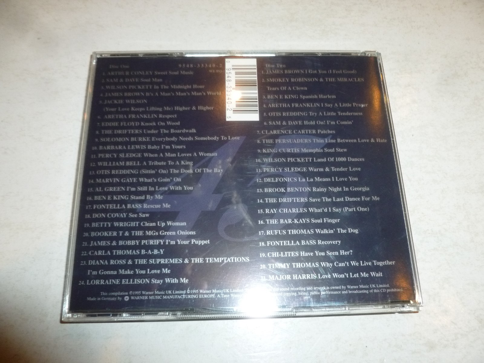 THE Ultimate Soul Collection - 45-Track CD Album | eBay UK