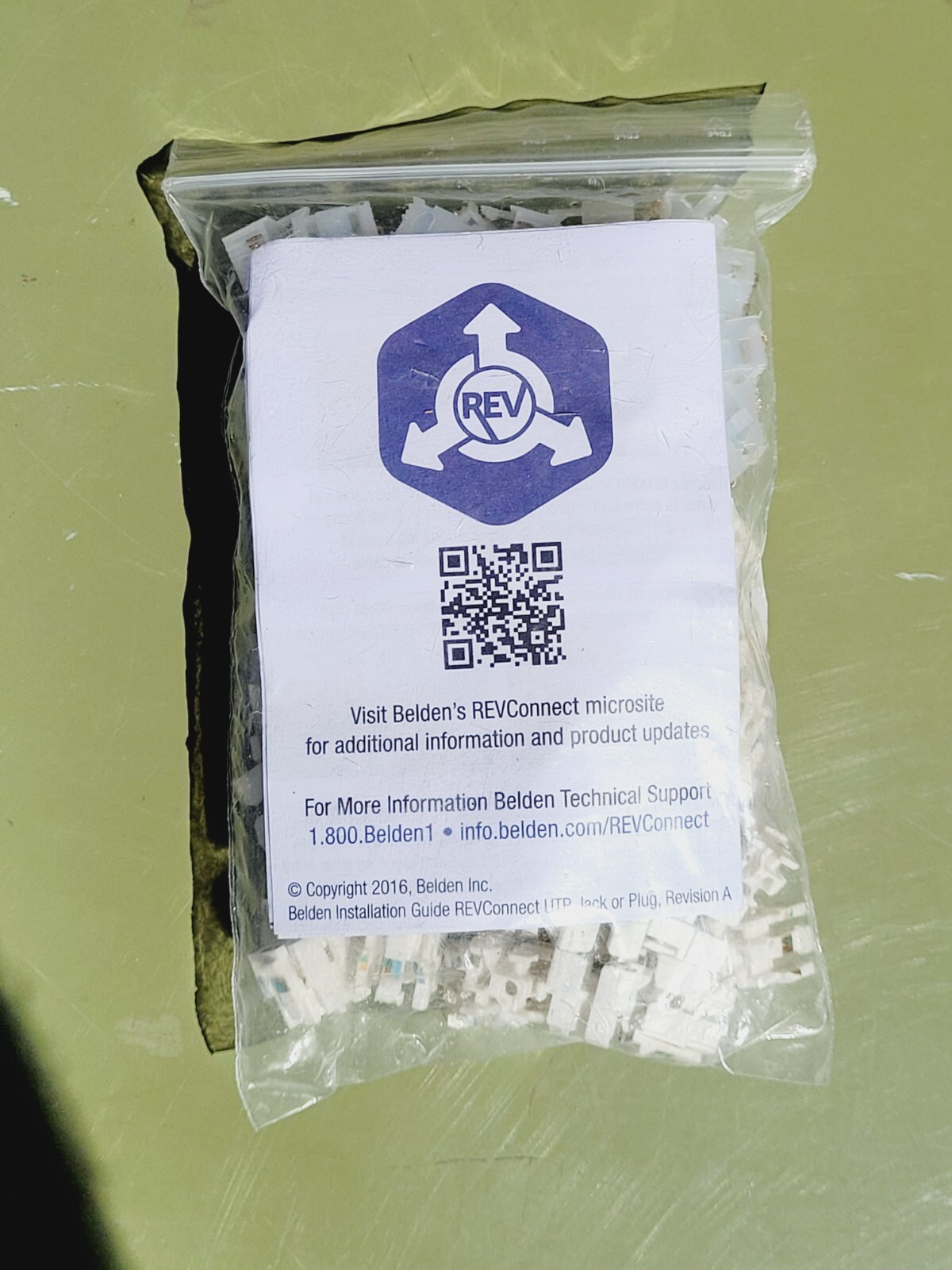 Belden Revconnect 10gx STP Field Mount Plug Rvafpsme-s1 T568 A/b for ...