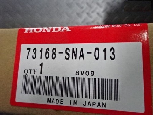 OEM HONDA 73158SNA013 MOLDING L&R DRIP SIDE 73168-SNA-013 73158-SNA-013 ...