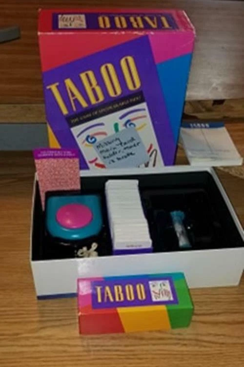 Taboo Game Board