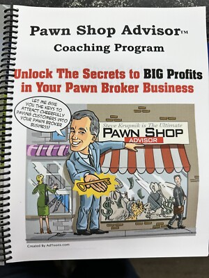 Pawn Shop Advisor Coaching Program- Krupnik, Steve Unlocking Big ...