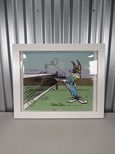 Authentic Bugs Bunny Tennis Chuck Jones Signed Cel 99/300 Looney Tunes ...