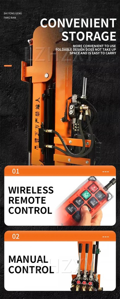 Fully Electric Hydraulic Vehicle-Mounted Crane Boom Remote-Controlled ...