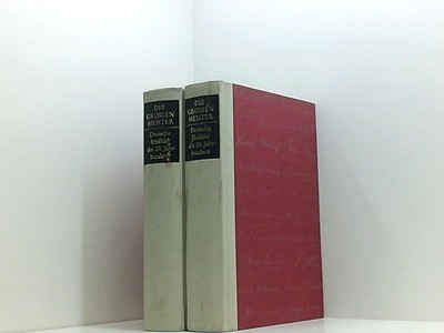 Deutsche Erzähler des 20. Jahrhunderts - Komplett in zwei Bänden. (Die ...