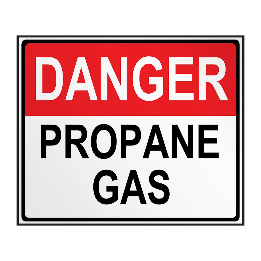 Propane Safety Signs