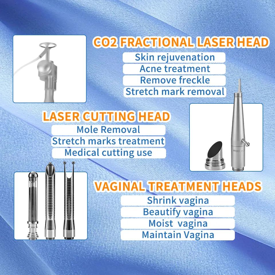 CO2 Fractional Laser Acne Scar Removal Stretch Marks Skin Tightening ...