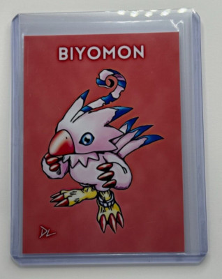 Biyomon Limited Edition Artist Signed “Digimon” Trading Card 1/10 | eBay