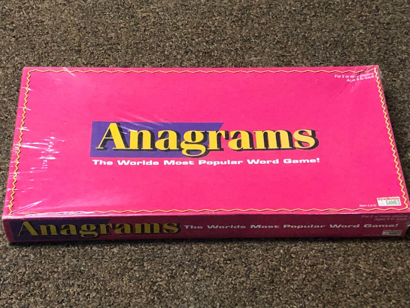 Anagrams Board Game Sealed NEW Endless Games | eBay