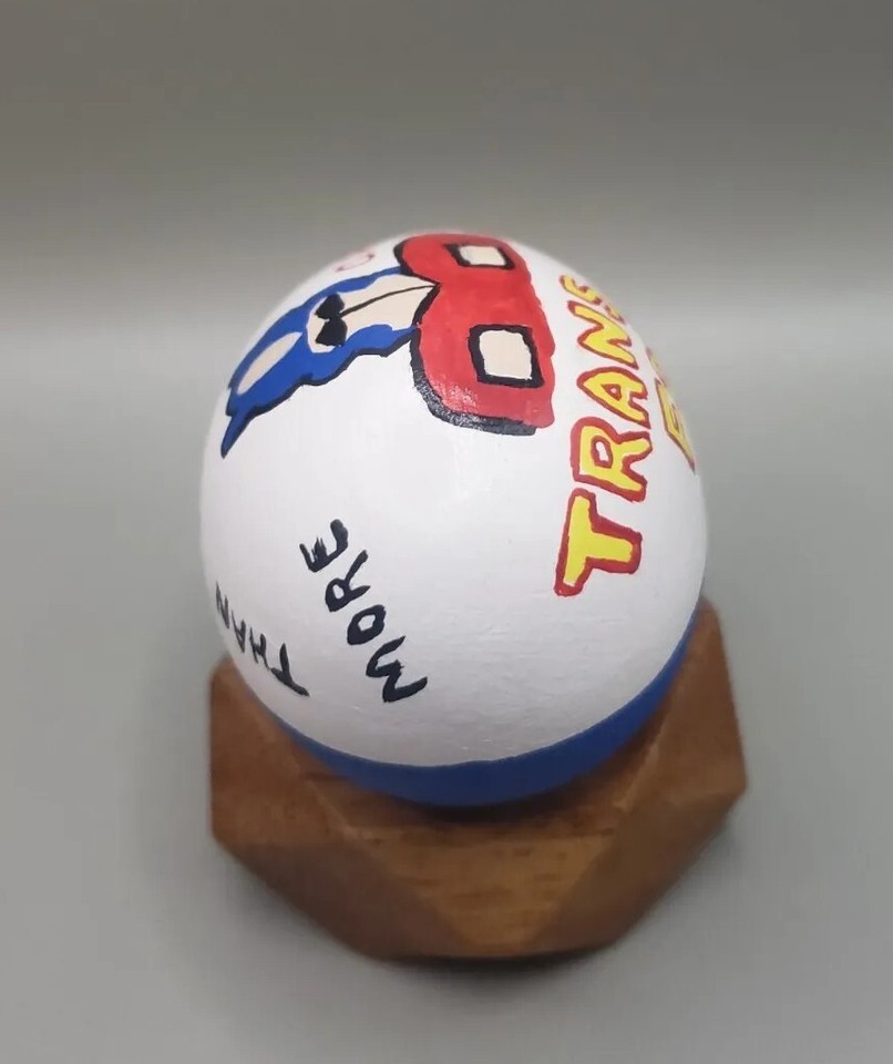 Easter Egg Figurine Transformers Hand Painted Collectible Egg Optimus ...