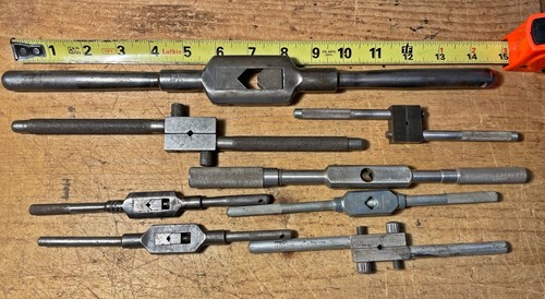 Lot of 8 Straight Thread Tap Holder Handles | eBay
