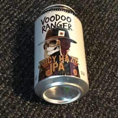 Voodoo Ranger Juicy Haze IPA 12 oz beer can New Belgium Brewing~Fort ...